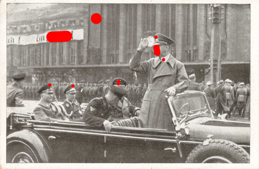 Ansichtskarte "Ein Führer!", 25,00