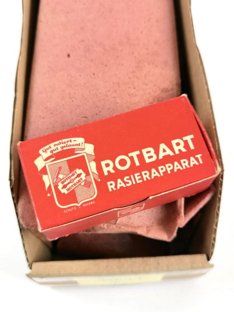 "Rotbart Rasierapparat" Neuwertig, aus der originalen Umverpackung, s