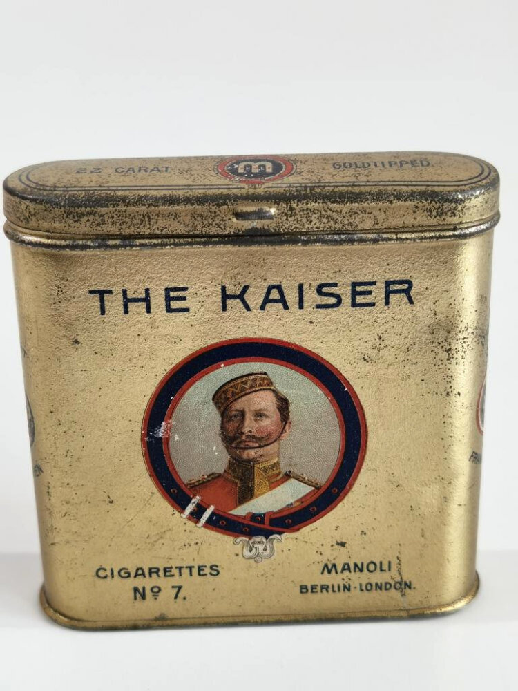 Blechdose "The Kaiser Cigarettes No7" Manoli Berlin-London, 90,00