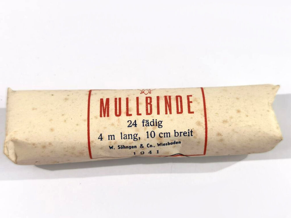 Pack " Mullbinde" datiert 1941, 25,00