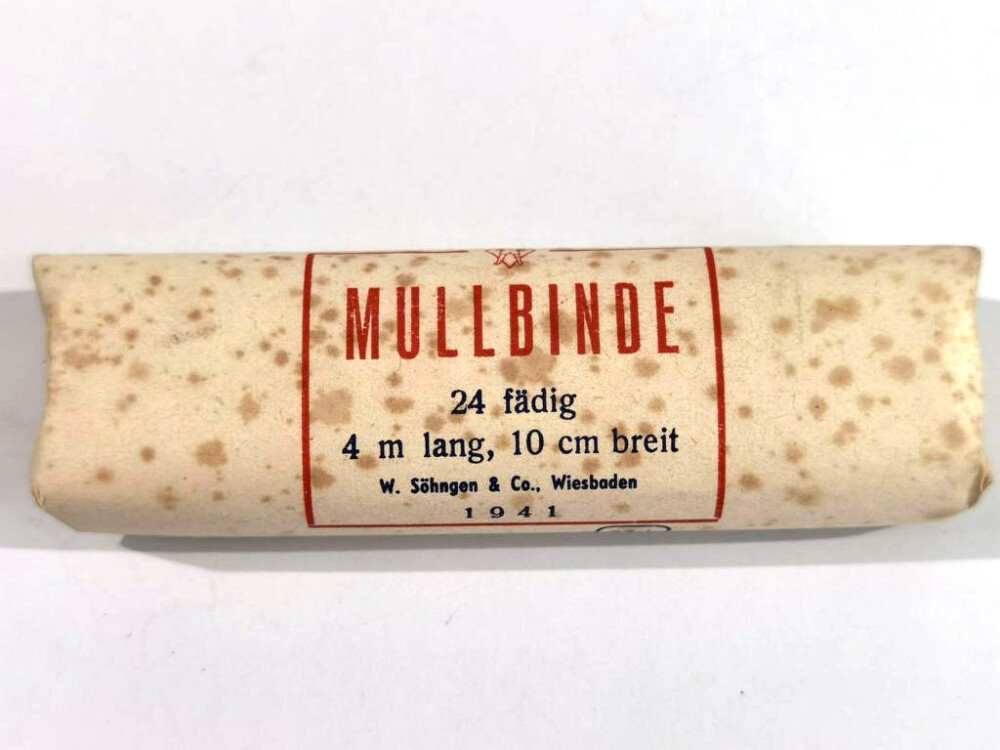 Pack " Mullbinde" datiert 1941, 20,00