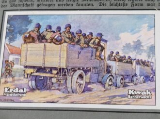 "Weltkrieg 1914/18 " Erdal Sammelbilderalbum, komplett, 45,00
