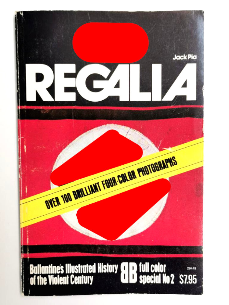 "SS Regalia Over 100 Brilliant Four-Colour Photographs" 158 pages, us