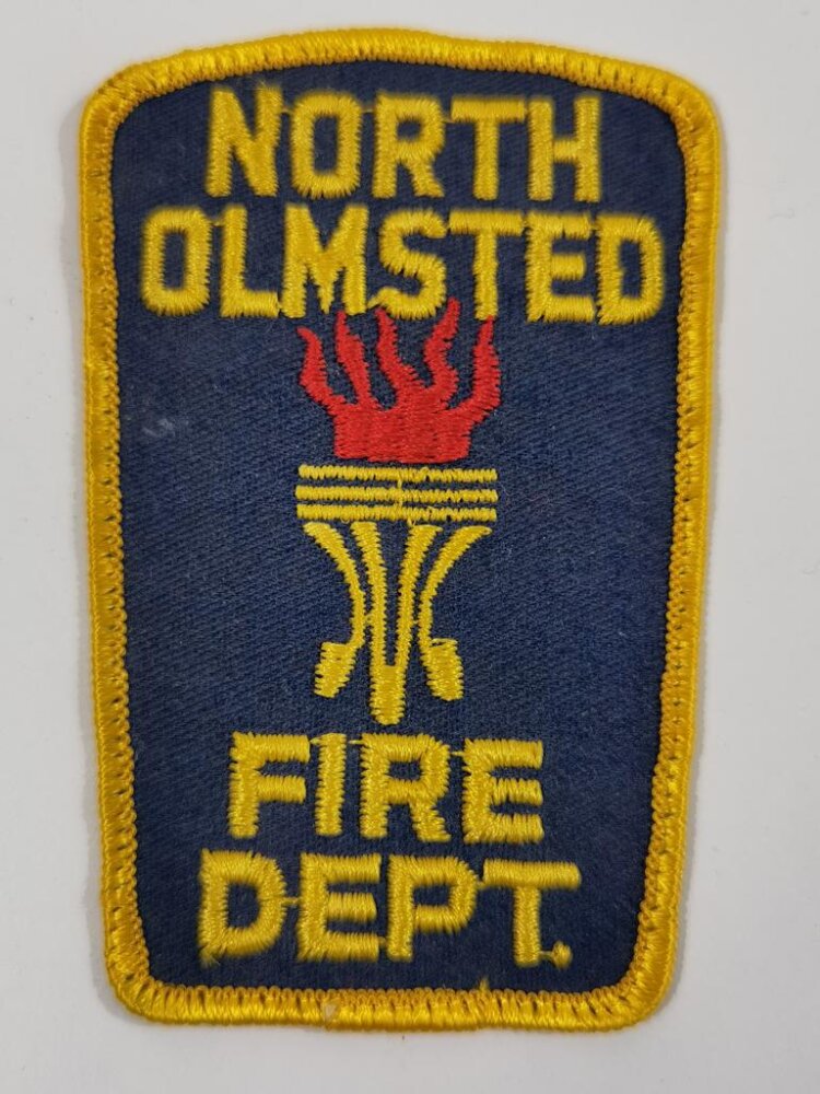 U.S. "North Olmsted Fire Dept" patch, 15,00