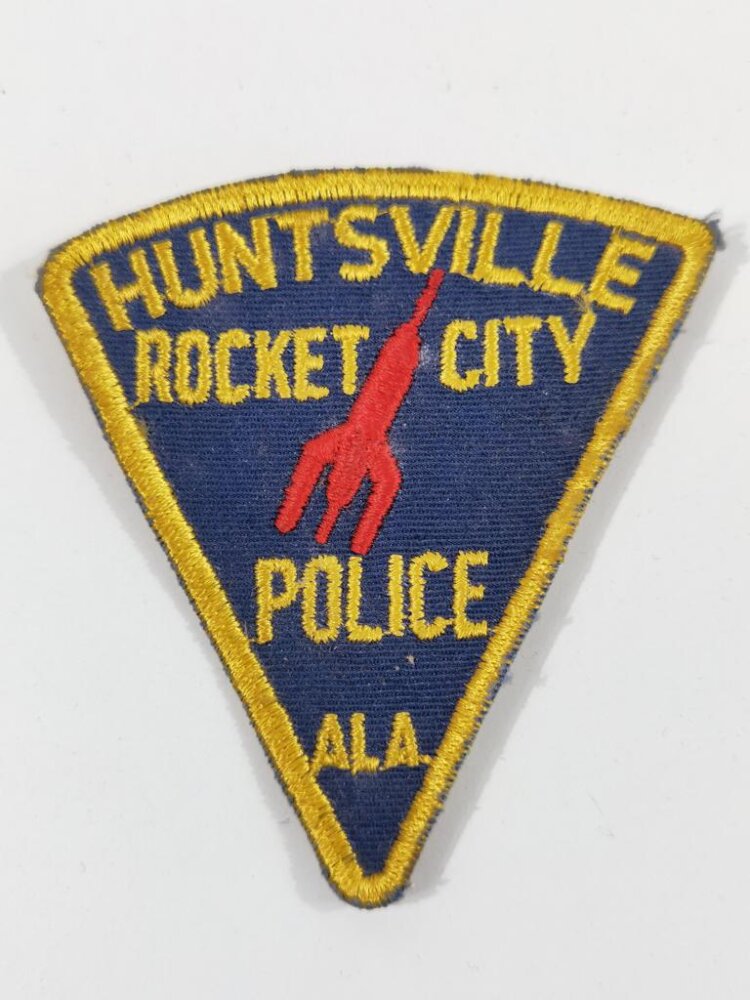 "Huntsville Rocket City Police "patch, 35,00
