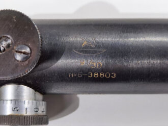 Russland 2.Weltkrieg ? Zielfernrohr PU für Moisin Nagant. Klare Durch