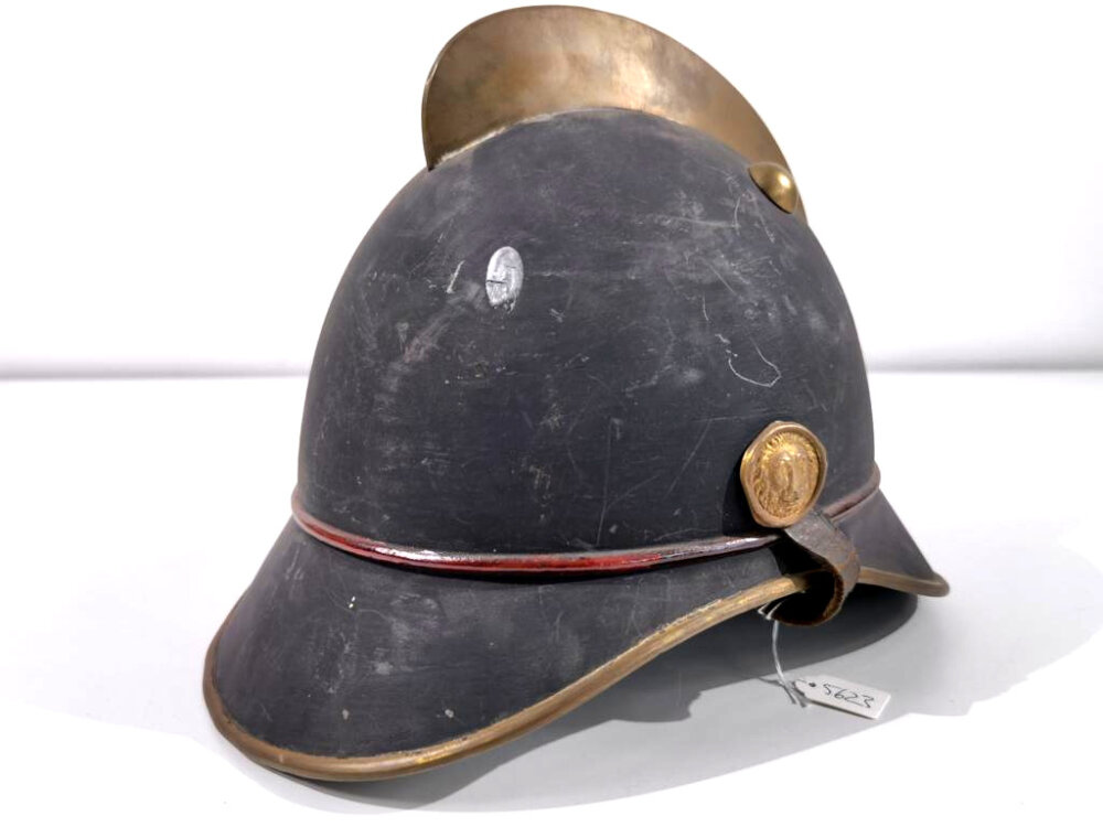 Schweiz ?, Feuerwehrhelm Metall, 120,00