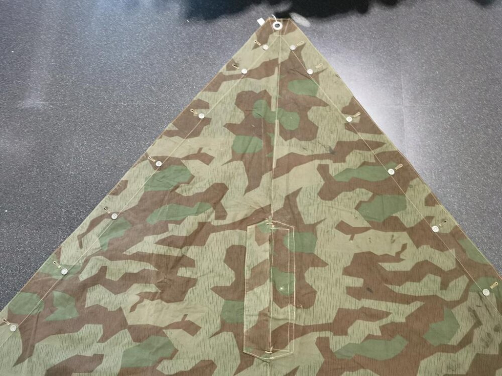 Zeltbahn 31 der Wehrmacht in sehr gutem Gesamtzustand, 185,00