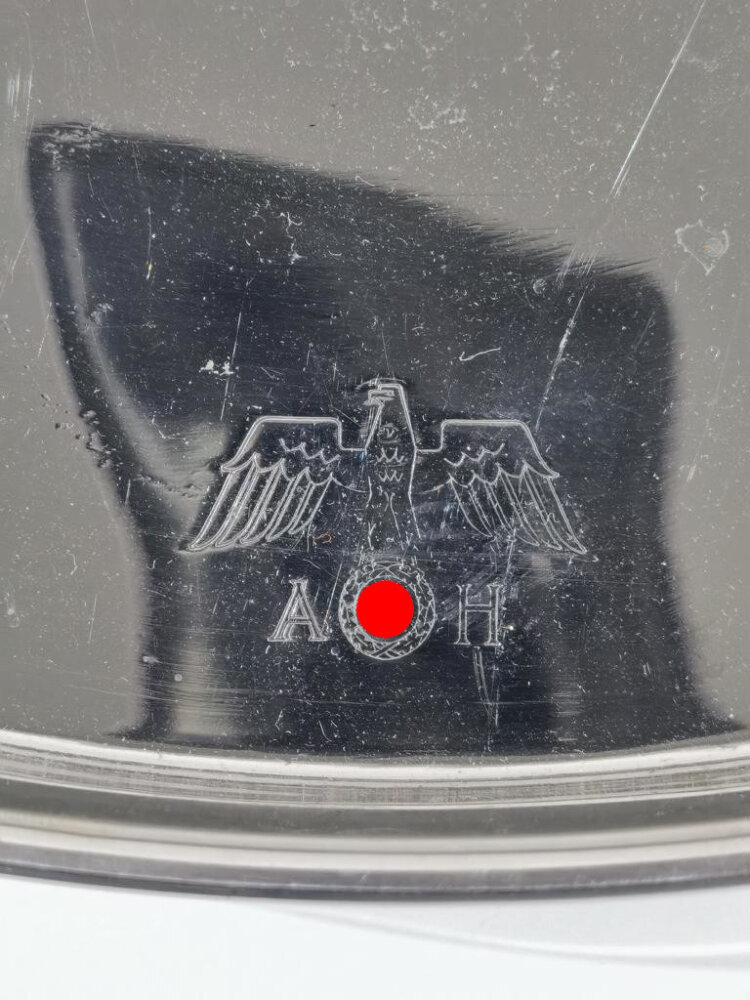 Serviertablett aus dem persönlichen Service von Adolf Hitler in der n
