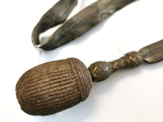 Sachsen, Portepee für einen Säbel oder Degen, stark gedunkelt mit grü