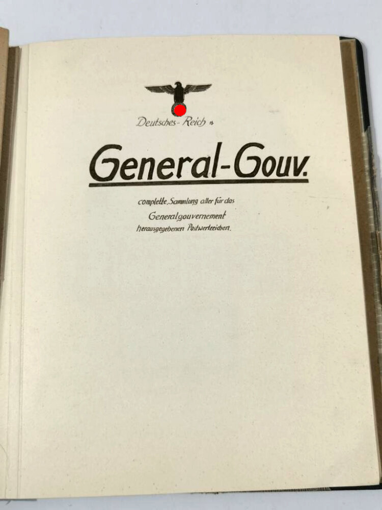 Generalgouvernement , umfangreiche Sammlung Briefmarken, 250,00