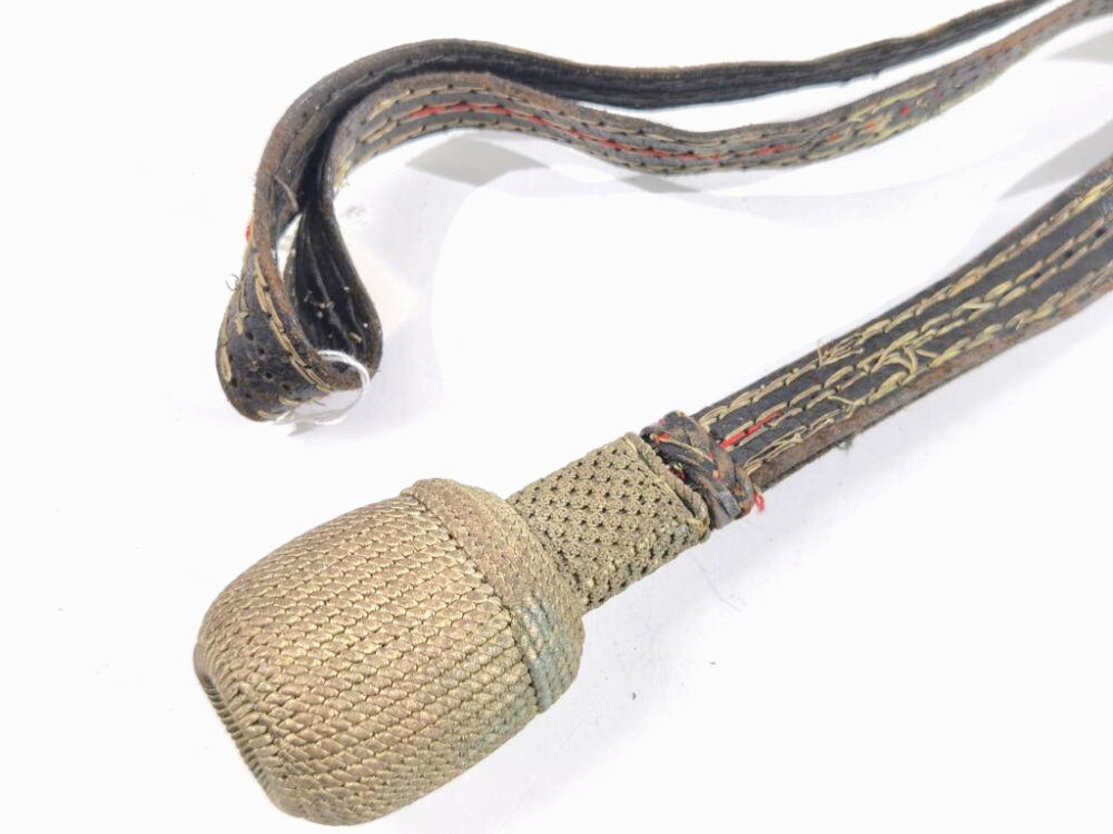 Kaiserreich, Portepee für Offiziere , getragenes Stück, 60,00