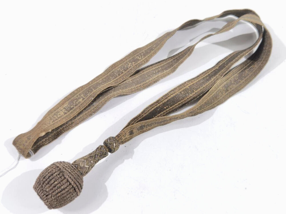 Kaiserreich, Portepee für Offiziere , kleine Ausführung, getragenes S