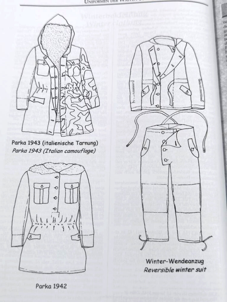 "Uniformen der Waffen-SS", 140 Seiten, DIN A4, gebraucht, deutsch/eng