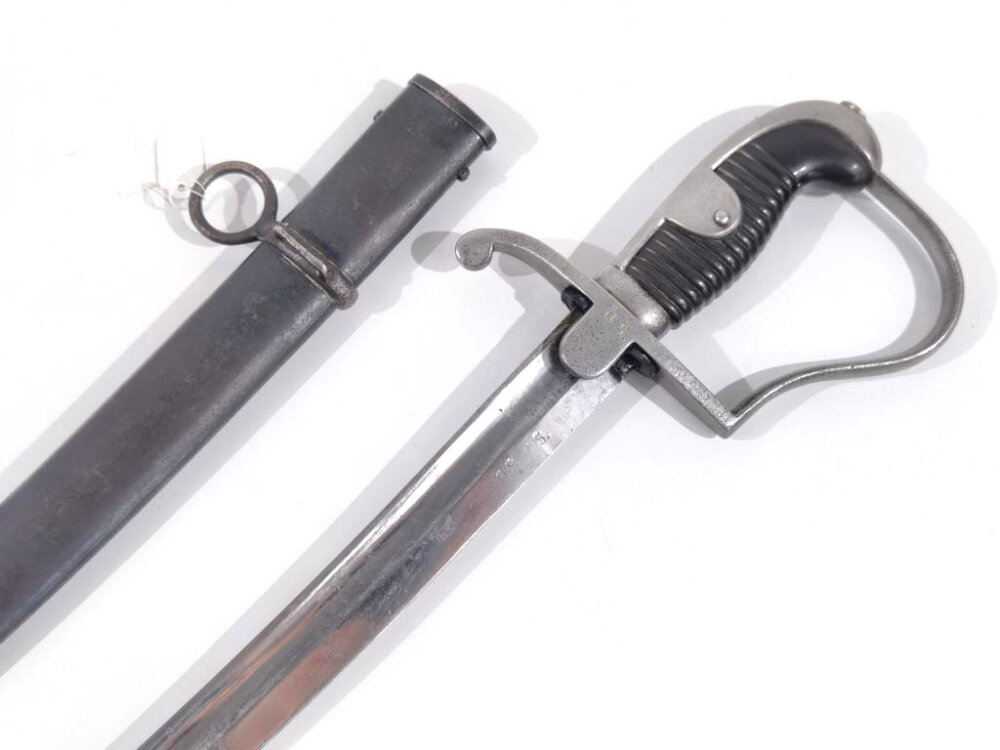1.Weltkrieg /Reichswehr. Säbel für Artillerie mit preußischer Abnahme ...