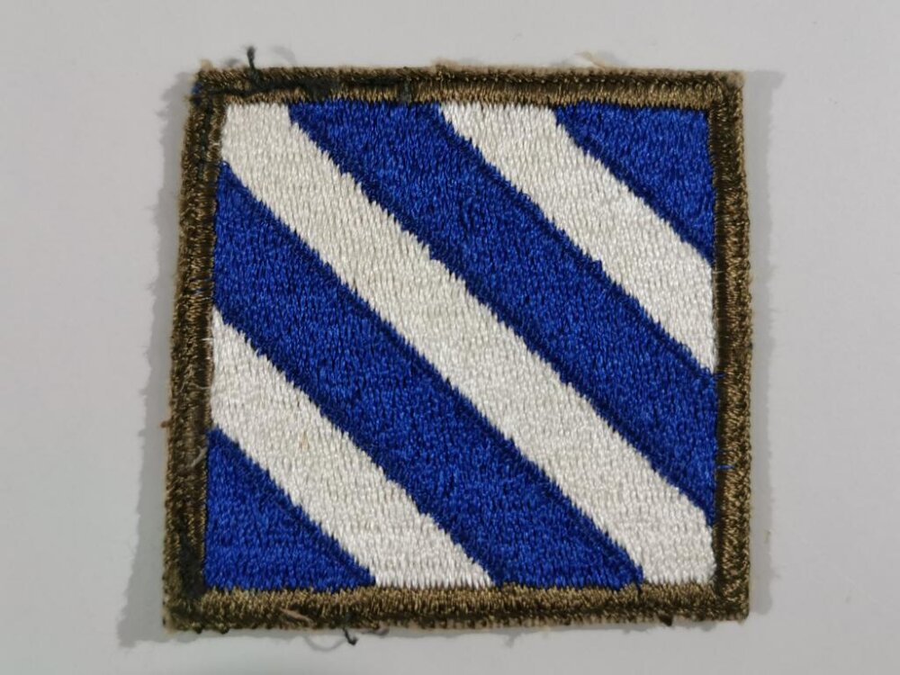 U.S. 3rd Infantry Division patch, most likely Korean war era, 20,00