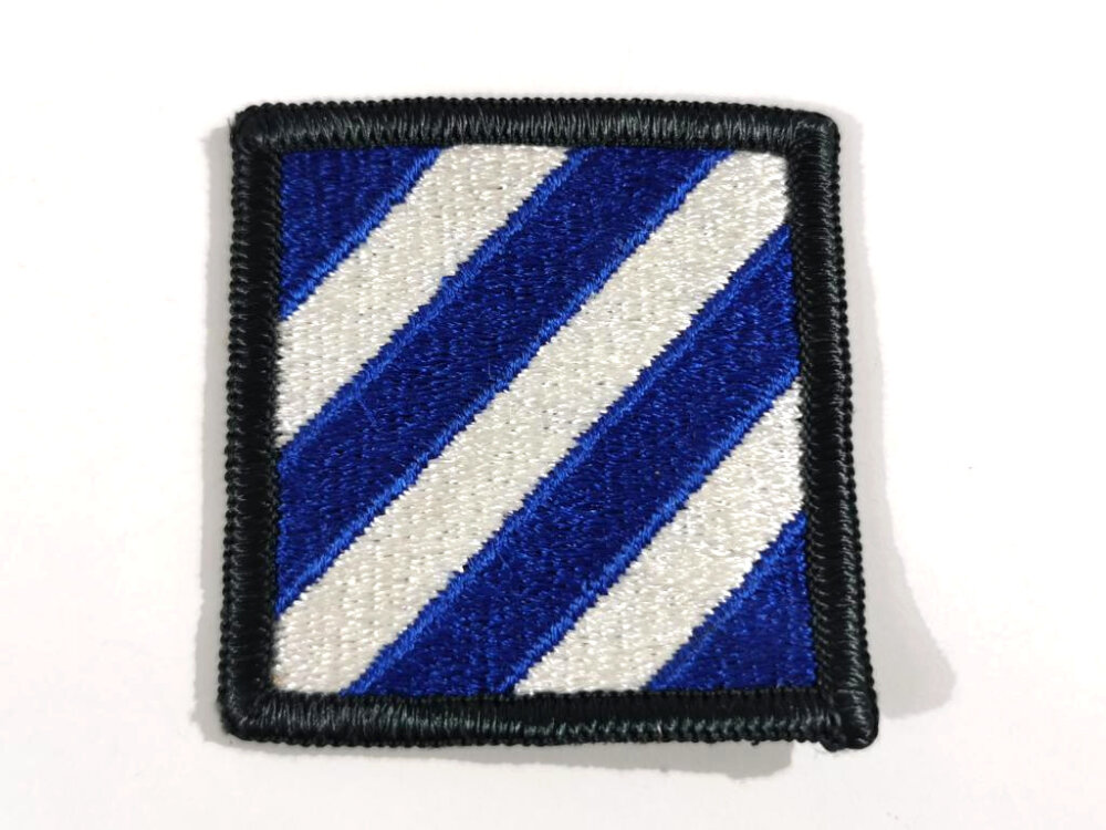 U.S. 3rd Infantry Division patch, modern, 9,00