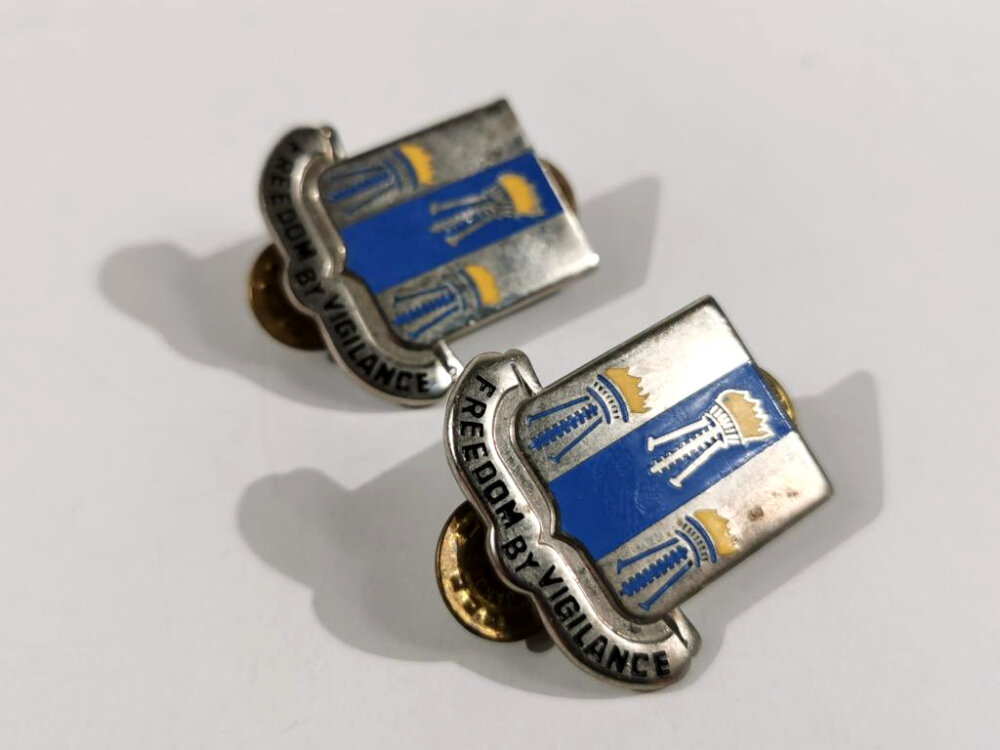 U.S. Army Crest: 502nd Military Intelligence Battalion - Freedom by V