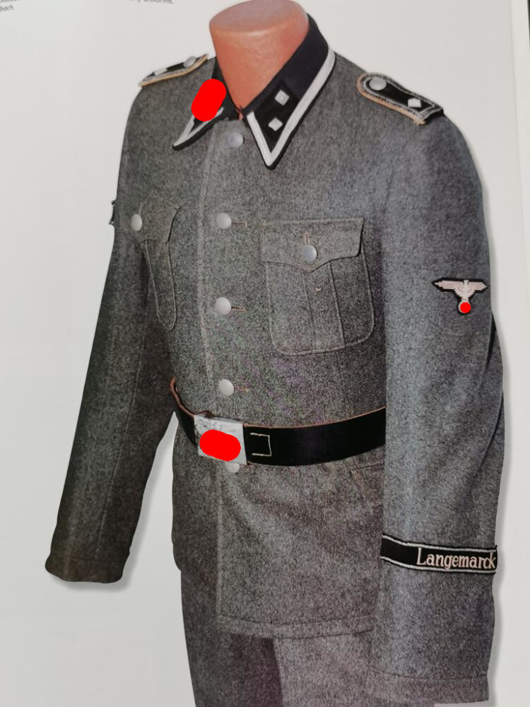 "Uniforms of the Waffen-SS" Black Service Uniform/LAH Guard Uniform/S