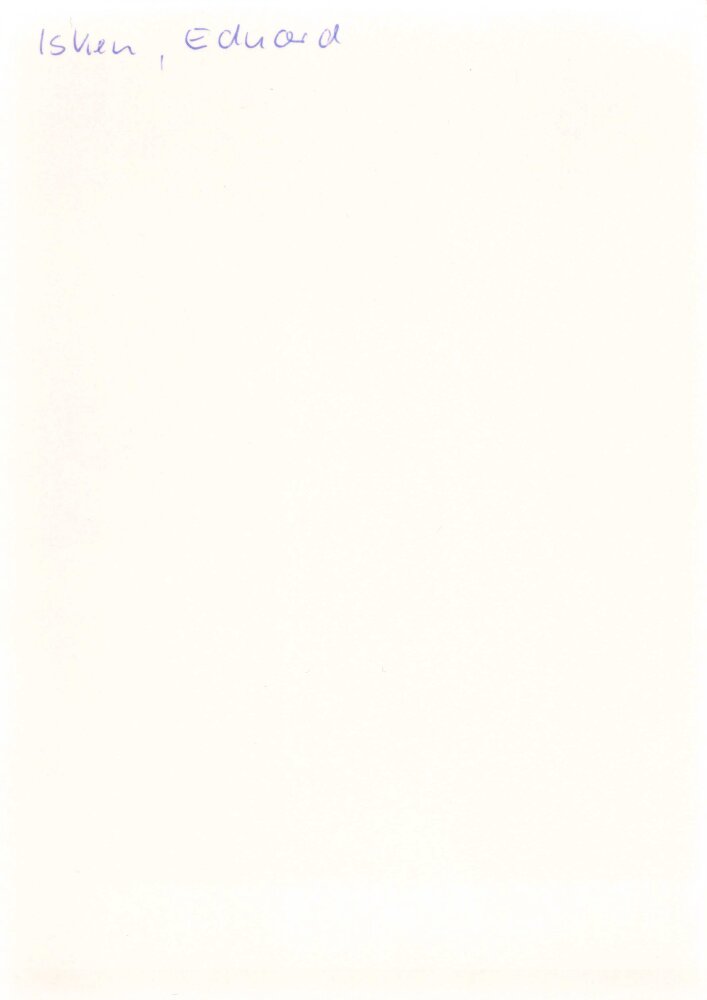 Deutschland nach 1945, Ritterkreuzträger Eduard Isken, eigenhändige U