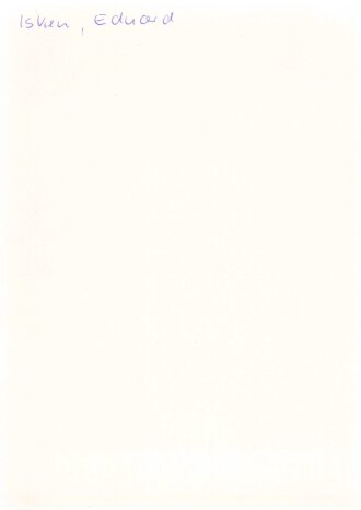 Deutschland nach 1945, Ritterkreuzträger Eduard Isken, eigenhändige U