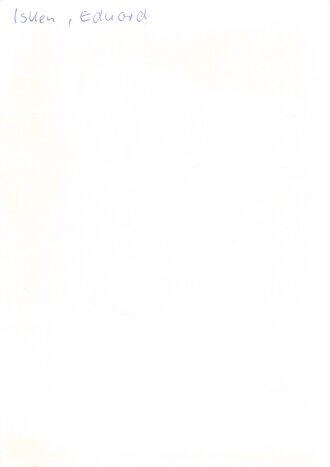 Deutschland nach 1945, Ritterkreuzträger Eduard Isken, eigenhändige U