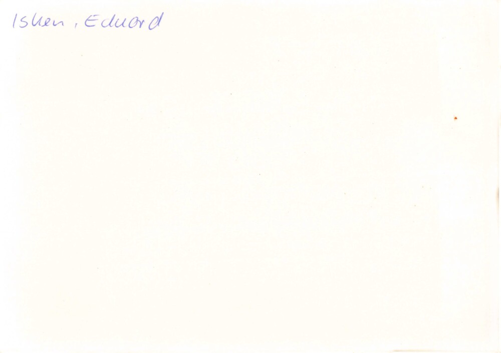 Deutschland nach 1945, Ritterkruzträger Eduard Isken, eigenhändige Un