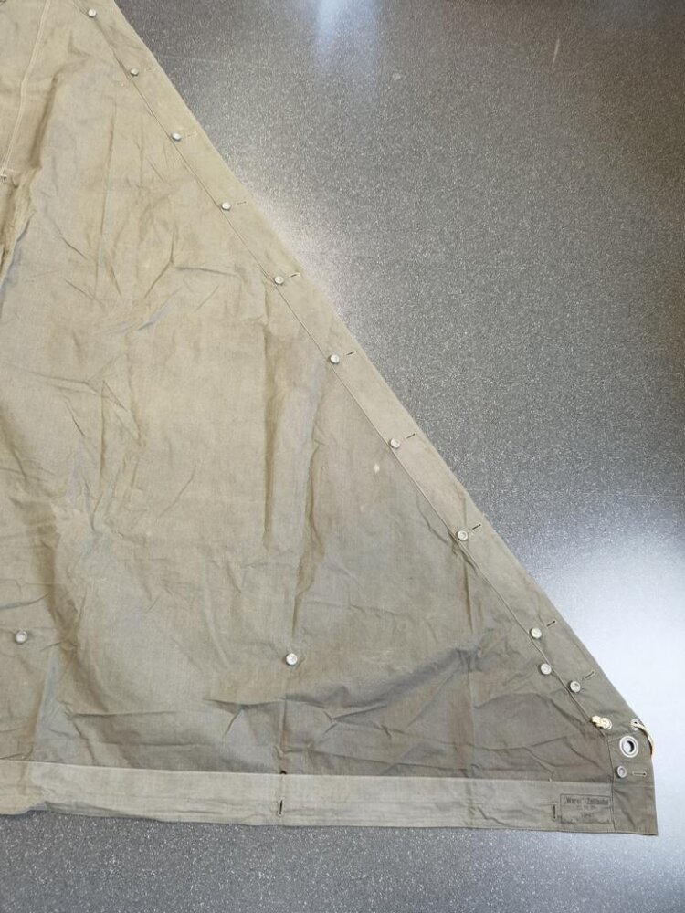 Zeltbahn 31 Wehrmacht, graue Ausführung, "Warei" Zeltbahn DRP 1941, g