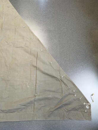 Zeltbahn 31 Wehrmacht, graue Ausführung, "Warei" Zeltbahn DRP 1941, g