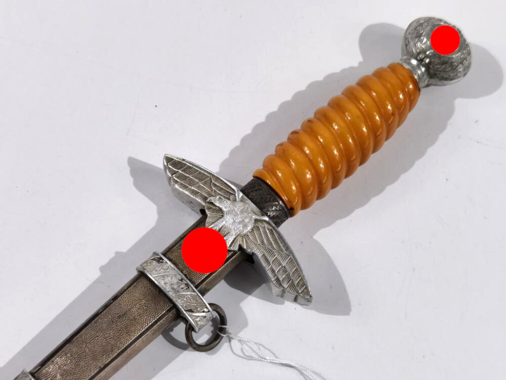 Dolch für Offiziere der Luftwaffe. Hersteller Carl Julius Krebs Solin