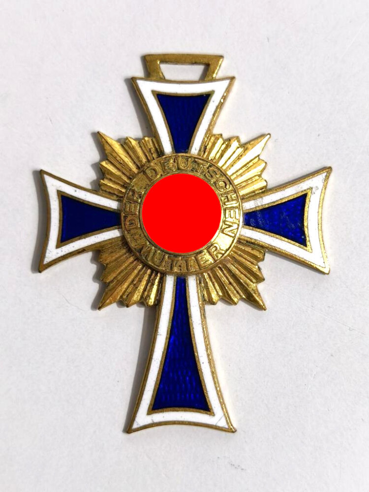 Ehrenkreuz der Deutschen Mutter ( Mutterkreuz ) in Gold, 65,00