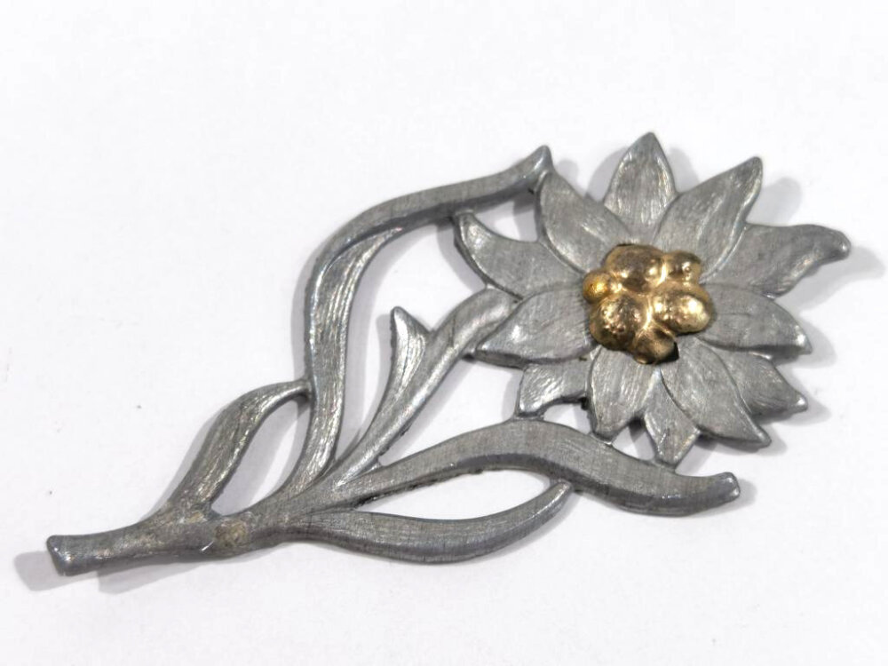 HJ, SA, Edelweiss für die Mütze, Zink, 35,00