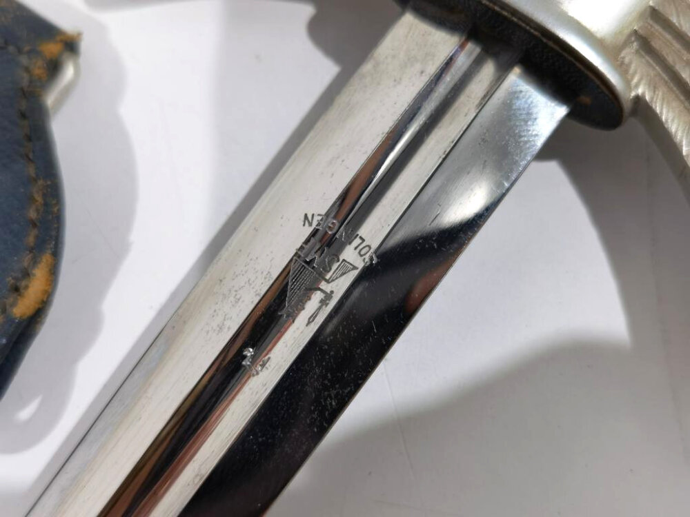Luftwaffe Schwert für Offiziere . Aluminiumausführung von SMF Solinge