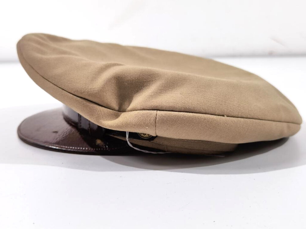 U.S. WWII Army tan service cap for enlisted men.Good condition, size