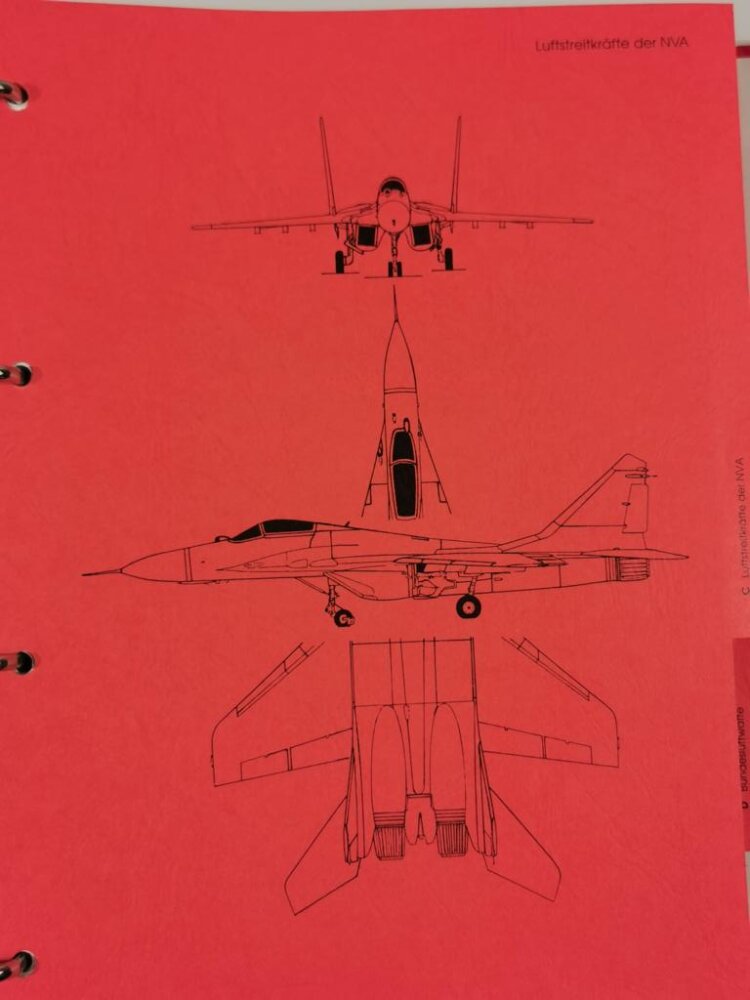 "Flugzeug Die Deutsche Luftwaffe", Luftstreitkräfte der NVA (Ordner),