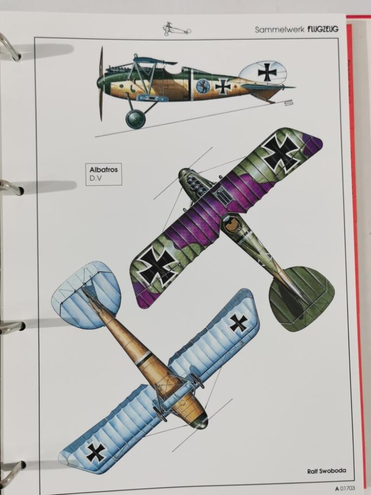 "Flugzeug Die Deutsche Luftwaffe", Fliegertruppe im ersten Weltkrieg