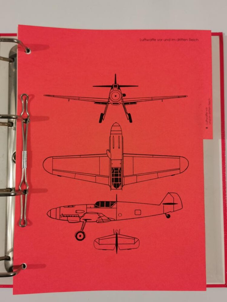 "Flugzeug Die Deutsche Luftwaffe", Luftwaffe vor und im dritten Reich