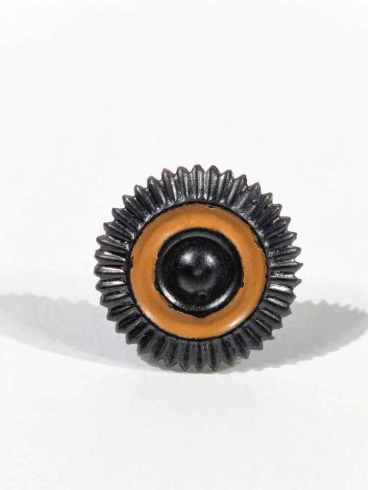 Kaiserreich, Kokarde für eine Schirmmütze, Durchmesser 19mm, Original