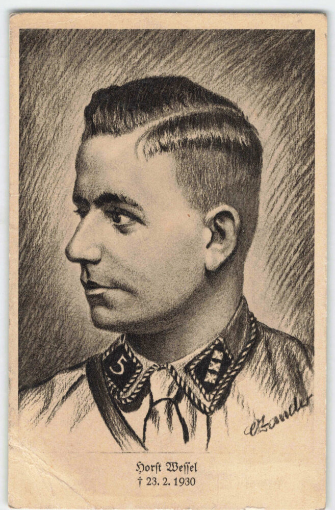 Ansichtskarte "Horst Wessel - 23.02.1930 ", 60,00