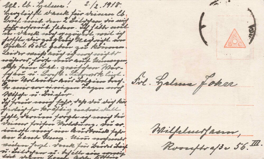 1. Weltkrieg, Ansichtskarte "Prinz August Wilhelm von Preußen", 15,00