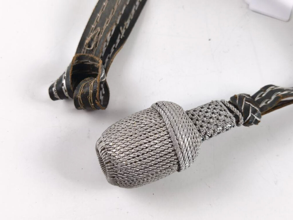 Wehrmacht, Portepee für Offiziere, kleine Ausführung, 150,00