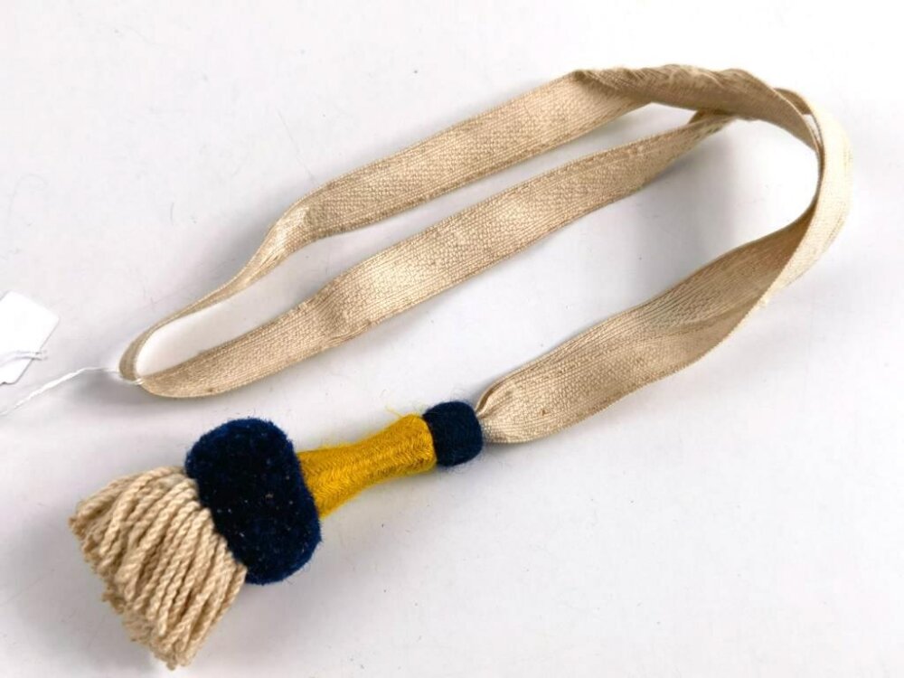 Kaiserreich, Seitengewehr Troddel für Mannschaften in gutem Zustand,