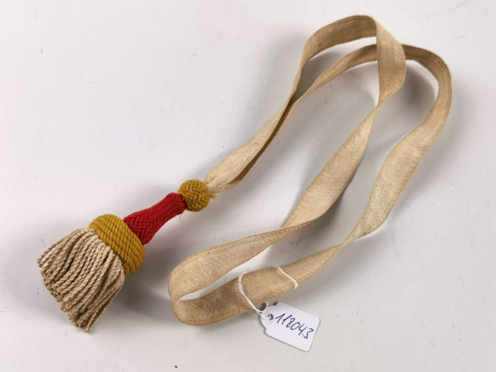 Kaiserreich, Seitengewehr Troddel für Mannschaften in gutem Zustand,B