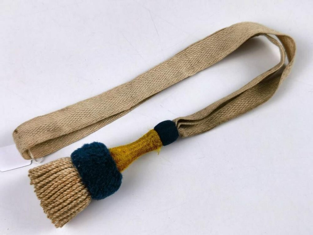 Kaiserreich, Seitengewehr Troddel für Mannschaften in gutem Zustand,