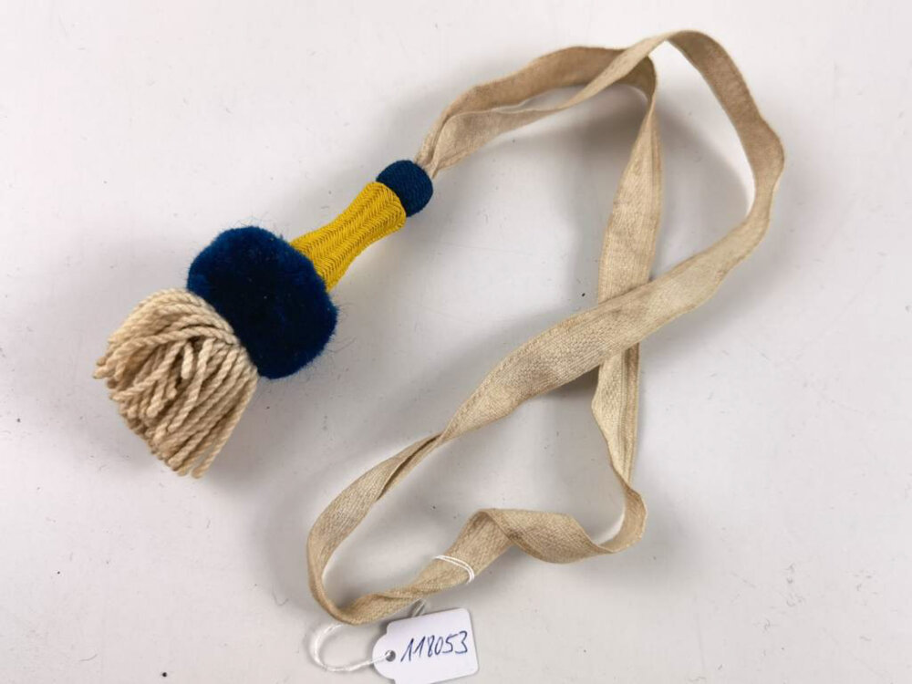 Kaiserreich, Seitengewehr Troddel für Mannschaften in gutem Zustand,