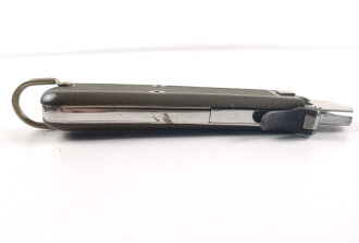 Bundeswehr Kappmesser (Fallmesser), zerlegt nach den gesetzlichen Bes ...
