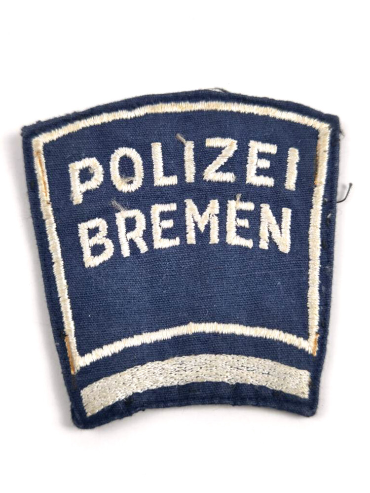 Ärmelabzeichen der Polizei Bremen " Polizei- Hauptwachmeister ", für