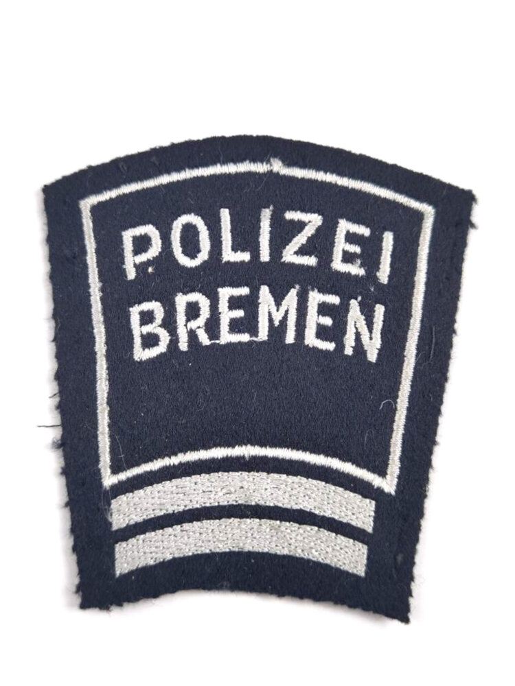 Ärmelabzeichen der Polizei Bremen " Polizei- Meister ", 15,00