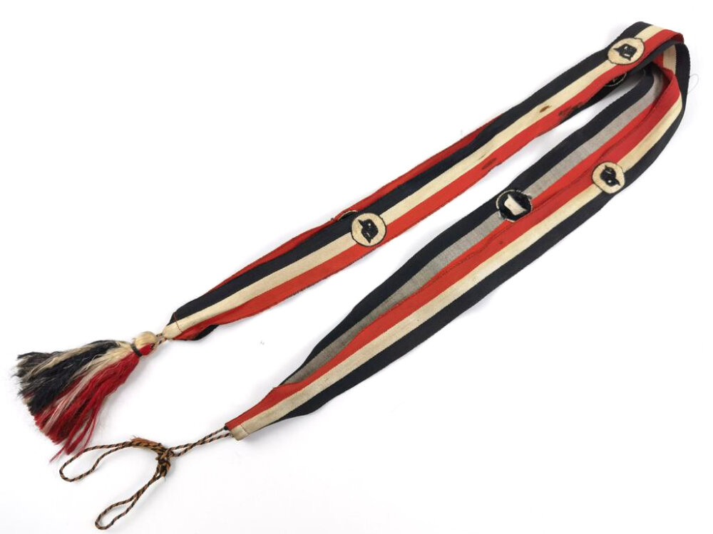 Stahlhelmbund Fahnenband, Gesamtlänge 95cm, 85,00