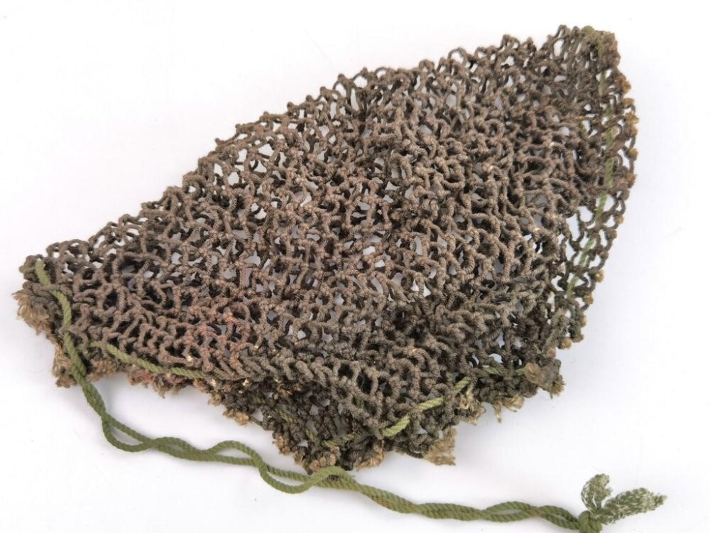 British WWII, Helmet Net, fits all British WWII helmets plus the US M